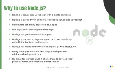 What is Node.js used for and Why it is the Best Server-Side JavaScript ...